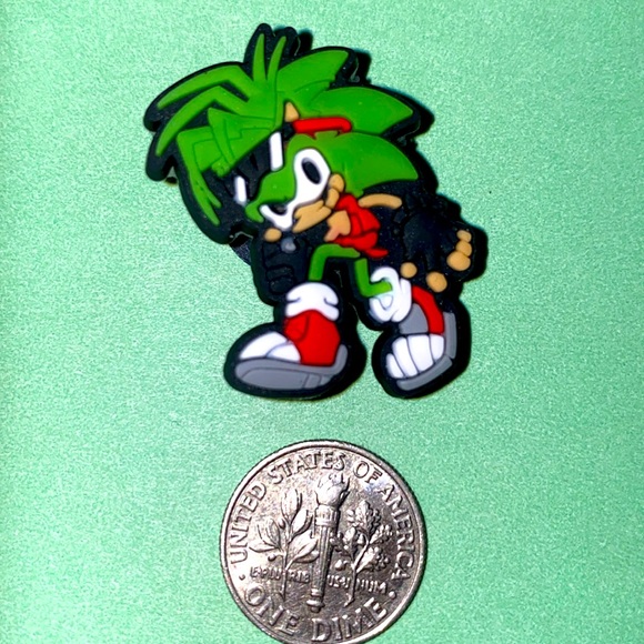 Accessories | Jet Sonic The Hedgehog Crocs Shoe Charms | Poshmark